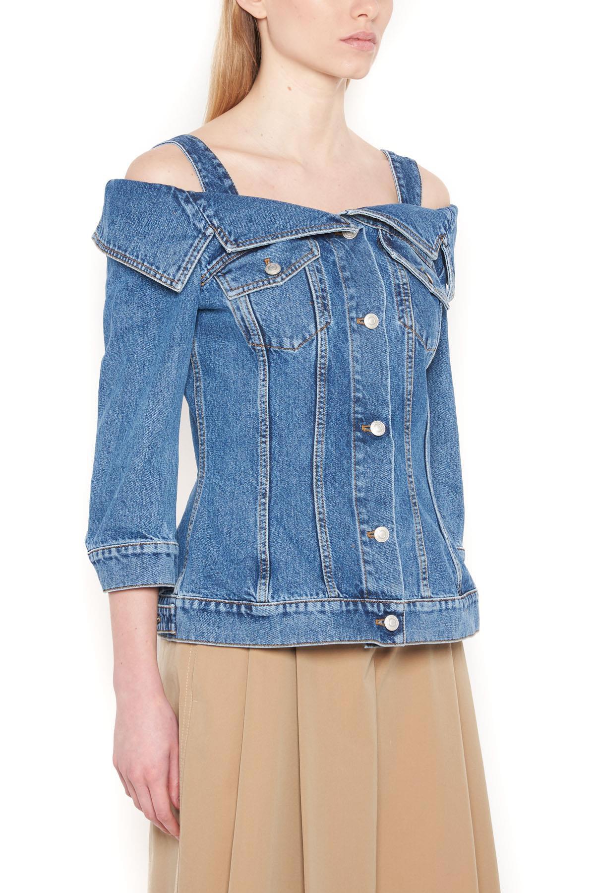 Off Shoulder Denim Jacket – Top 10 Off-the-Shoulder Denim Jackets to ...