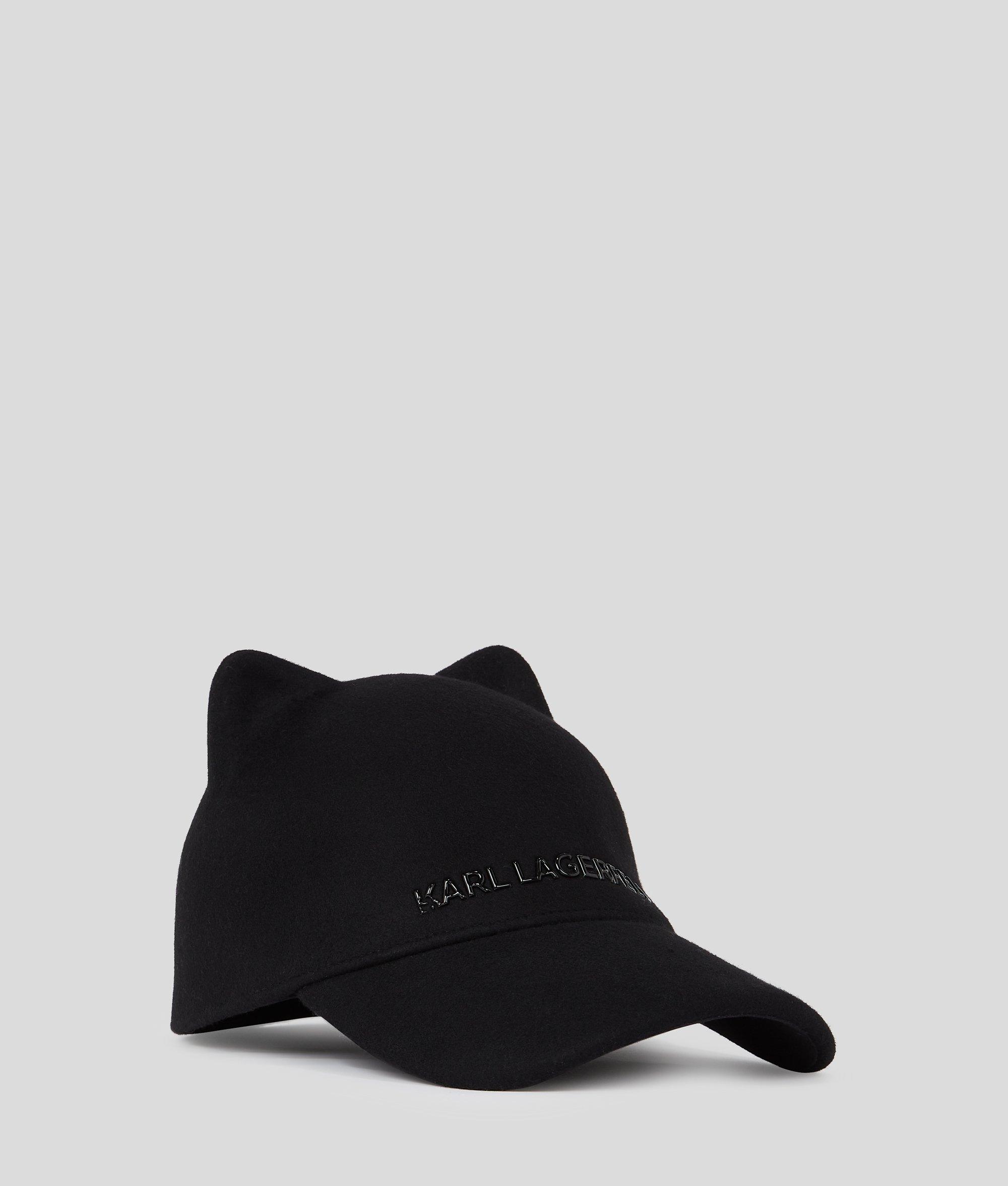 Karl Lagerfeld K/essential Choupette Cap in Black | Lyst UK
