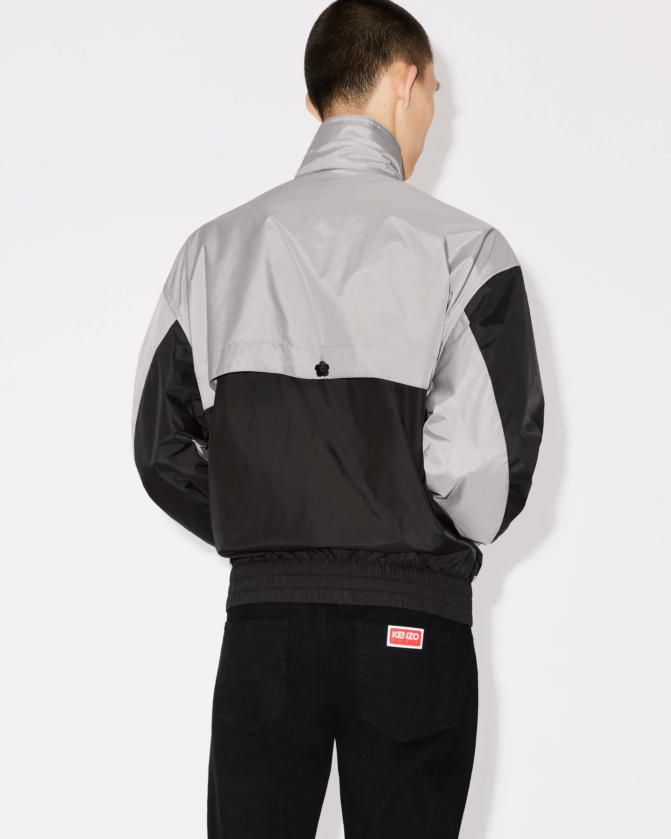 KENZO Two-tone Retro Windbreaker In Black For Men Lyst