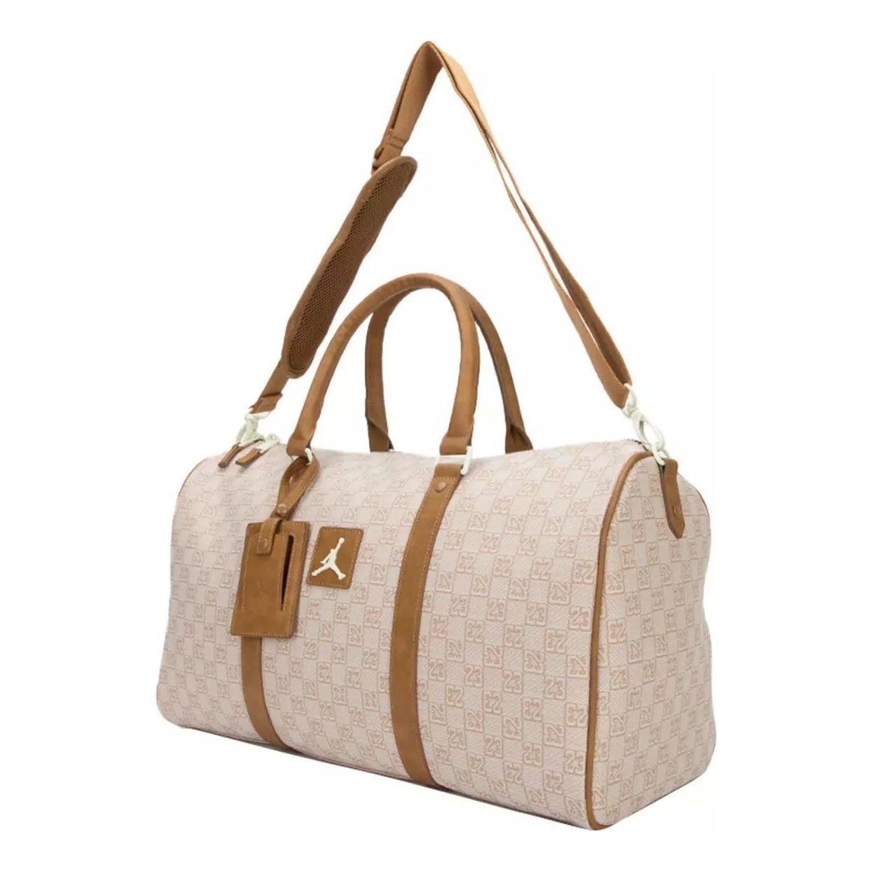 Nike Monogram Duffle Bag 'Hemp' in Natural | Lyst