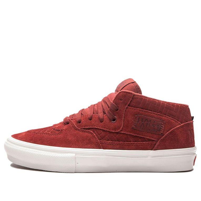 Vans Skate Half Cab Mid-Top Sneakers in Red for Men | Lyst UK
