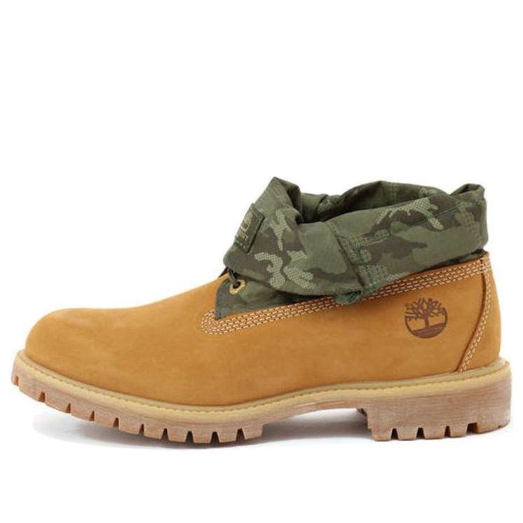 Timberland Roll-top Boots Basic in Green for Men | Lyst