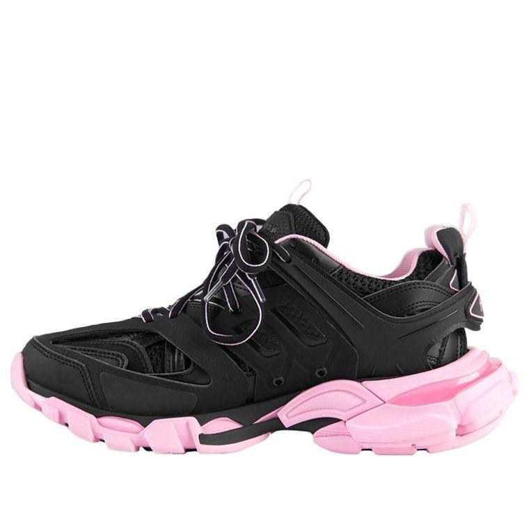 Balenciaga Track Daddy Shoes Black/pink | Lyst