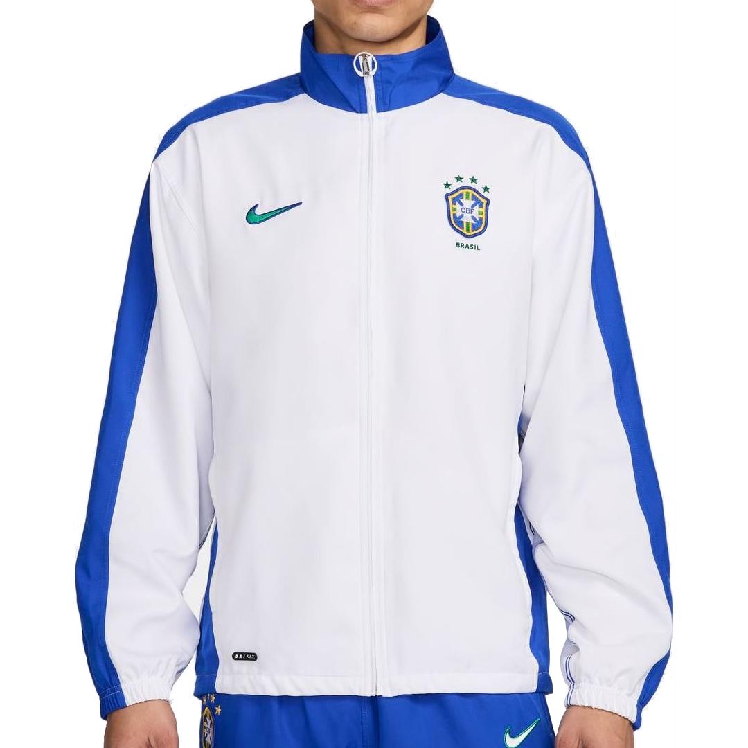 Nike Brazil 1998 Reissue Football Replica Tracksuit Jacket ' Lyon' in ...