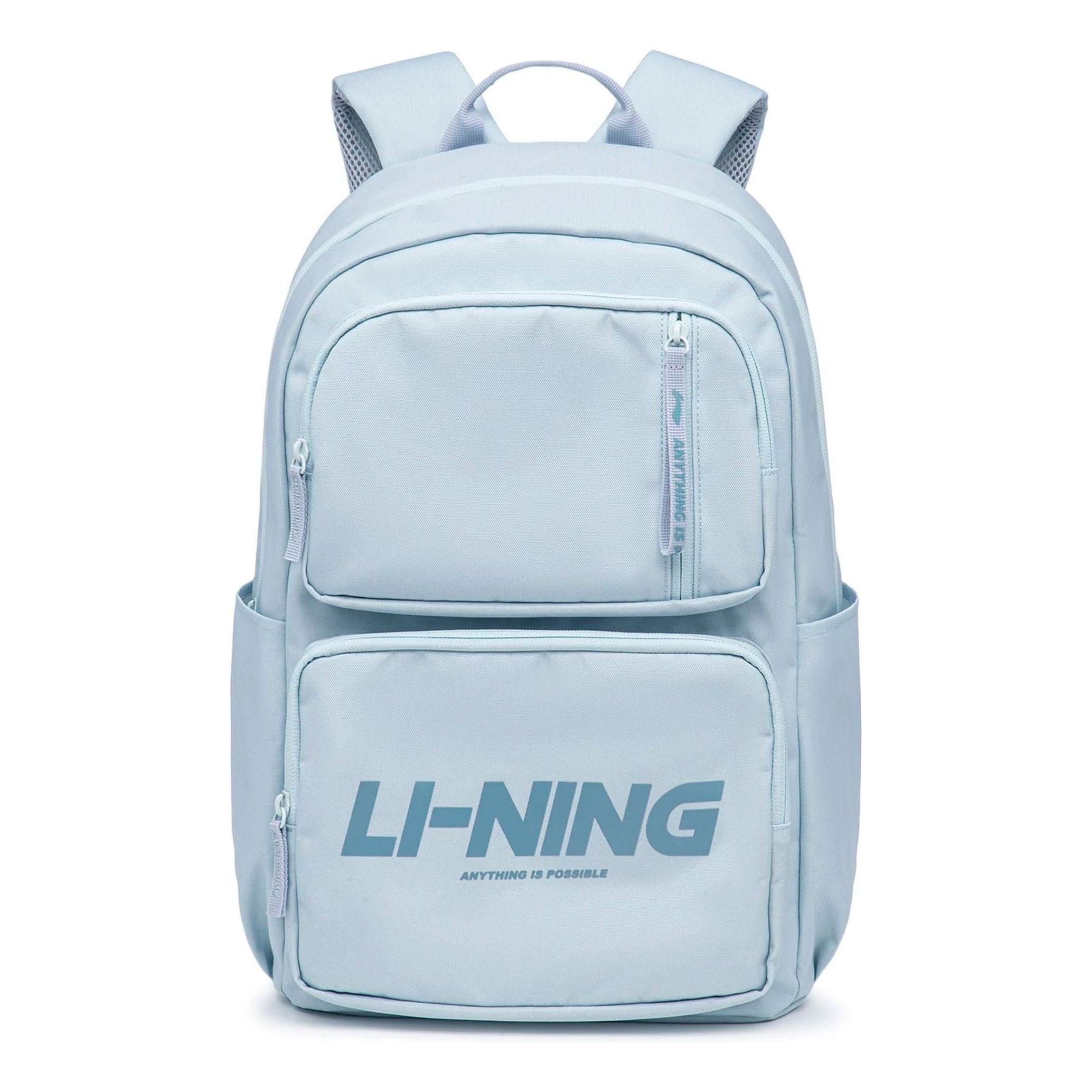 Li-ning Logo Backpack 'Light' in Blue | Lyst