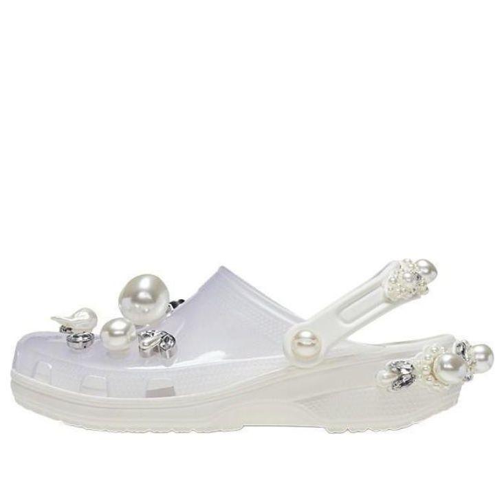 Crocs™ X Simone Rocha Classic Clog in White for Men | Lyst