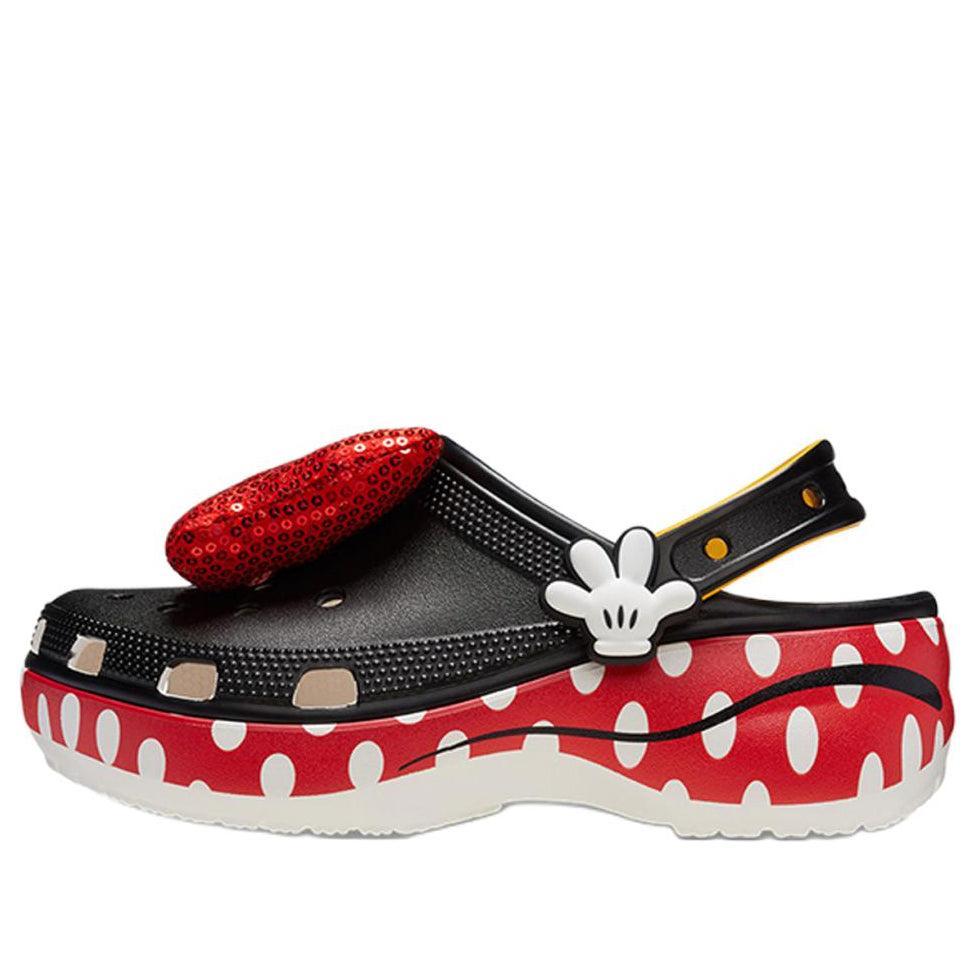 Crocs™ X Minnie Mouse Classic Platform Clogs in Red | Lyst