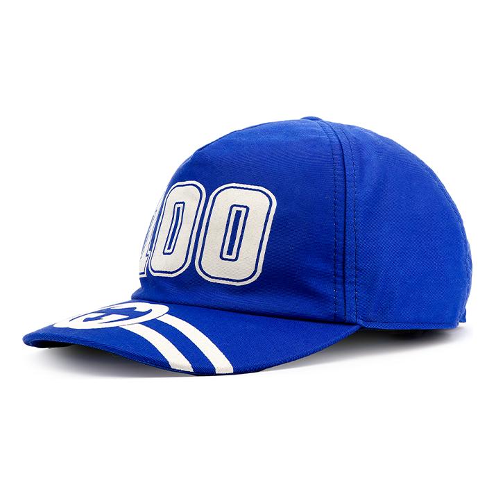 Gucci 100 Baseball Velcro Strap Cap in Blue | Lyst