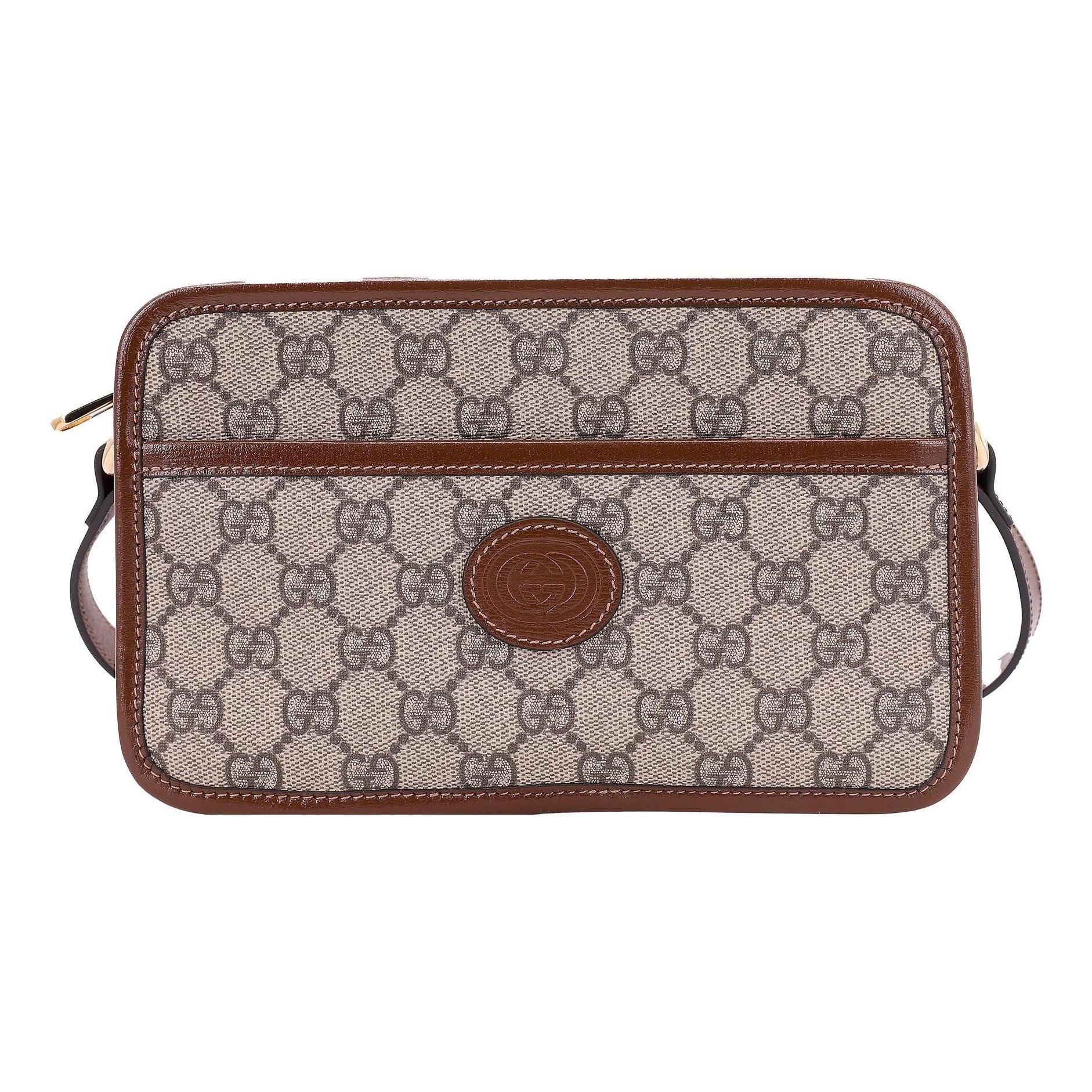 Gucci (Wmns) Mini Bag With Interlocking G '' in Brown | Lyst