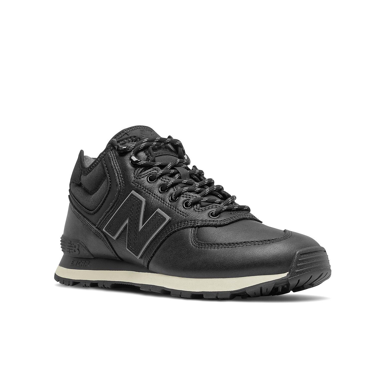 New Balance 574 Series Mid Tops in Black for Men Lyst UK
