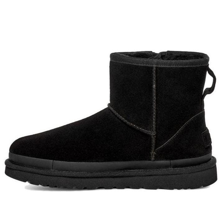 UGG (Wmns) Classic Mini Zipper Tape Logo Boot '' in Black | Lyst