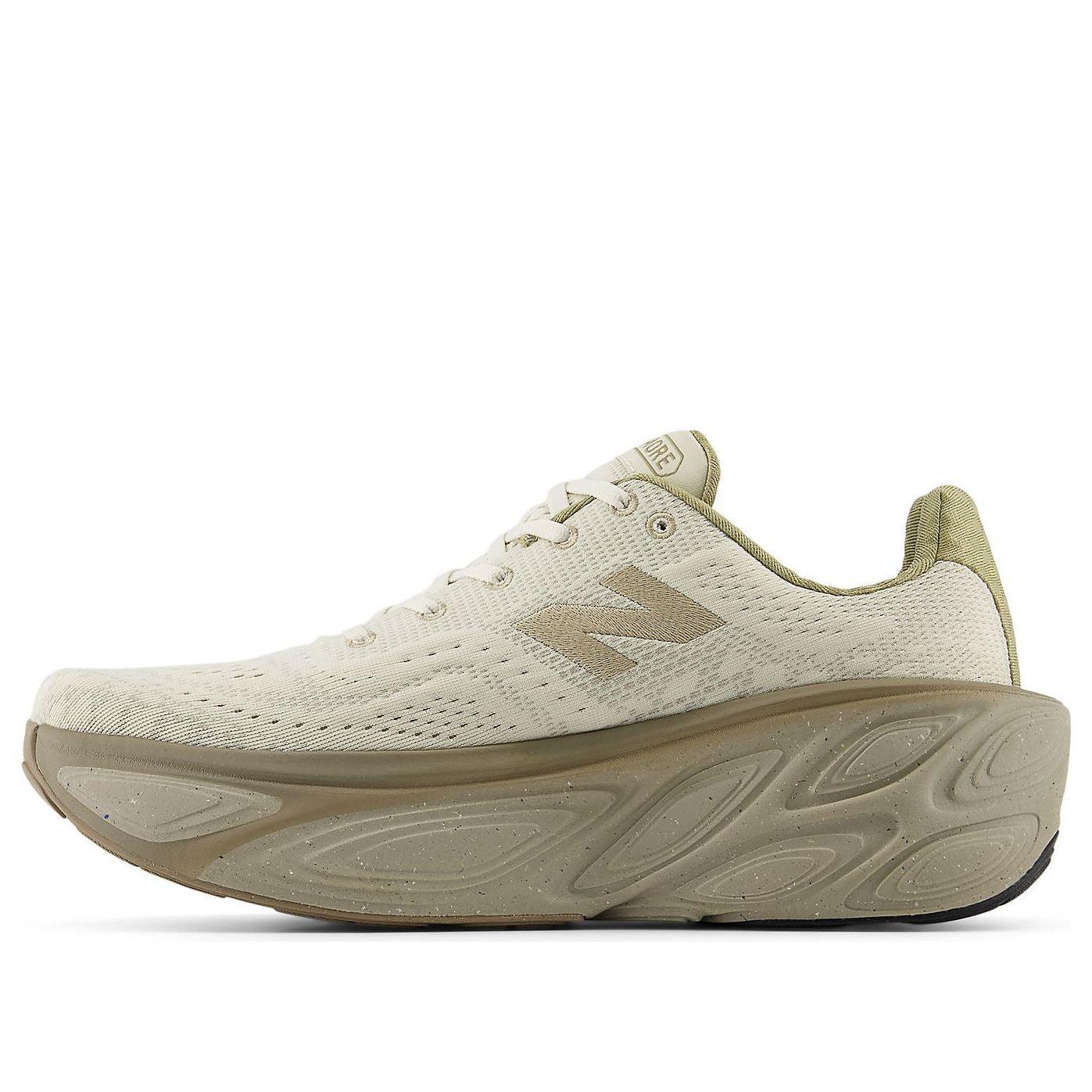 New Balance Fresh Foam X More V5 'Linen Dark Stoneware' in White for ...
