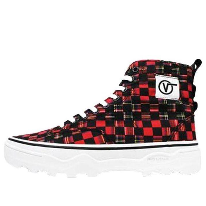 Vans Sentry Chessboard in Red for Men | Lyst