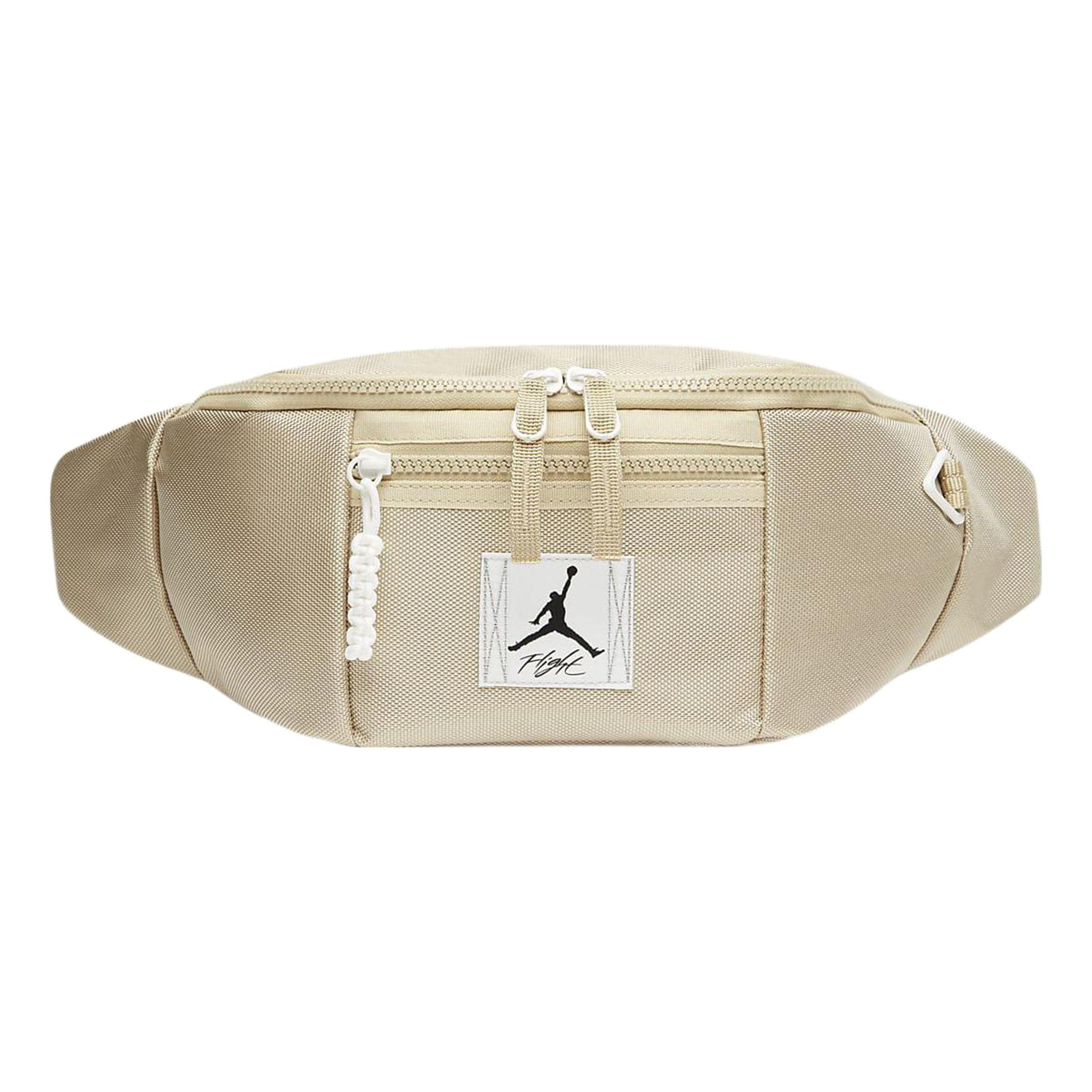 Nike Logo Shoulder Bag in Natural | Lyst