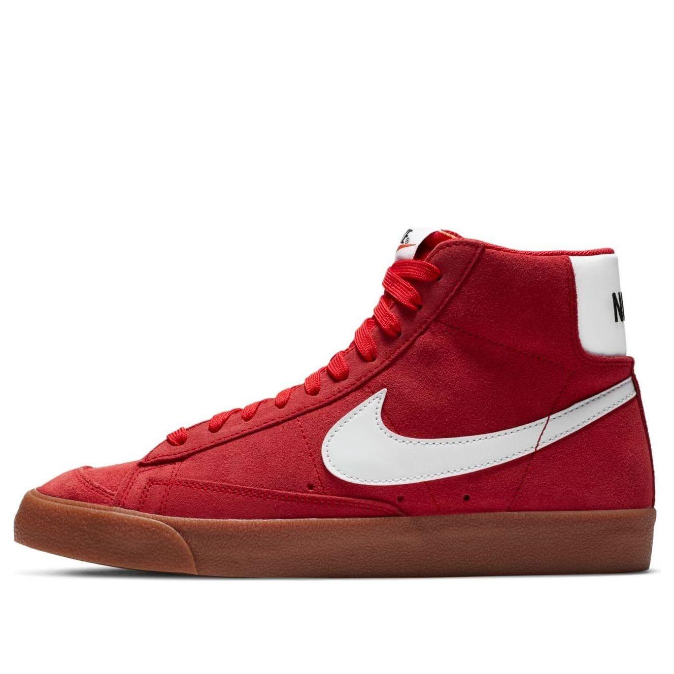 Nike Blazer Mid 77 Gum' in Red for Men | Lyst