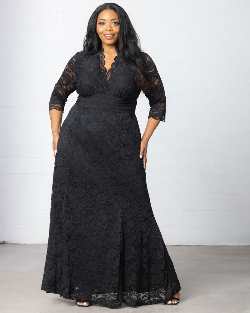 Black Tie Event Dresses Plus Size