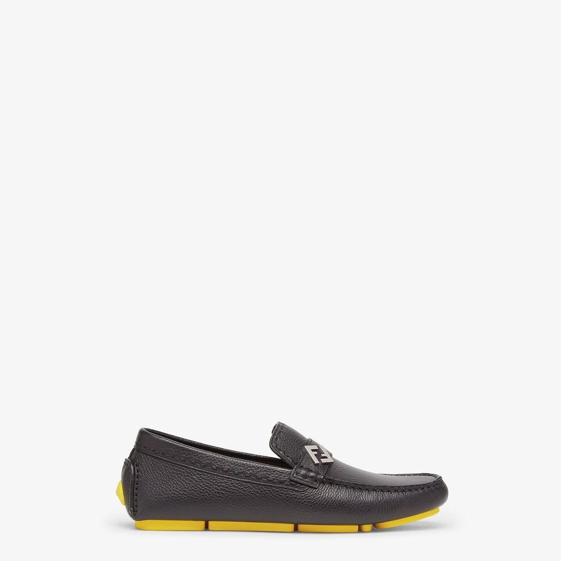 Fendi Elegant Leather Loafers For Fall/Winter 2024 in Blue for Men | Lyst