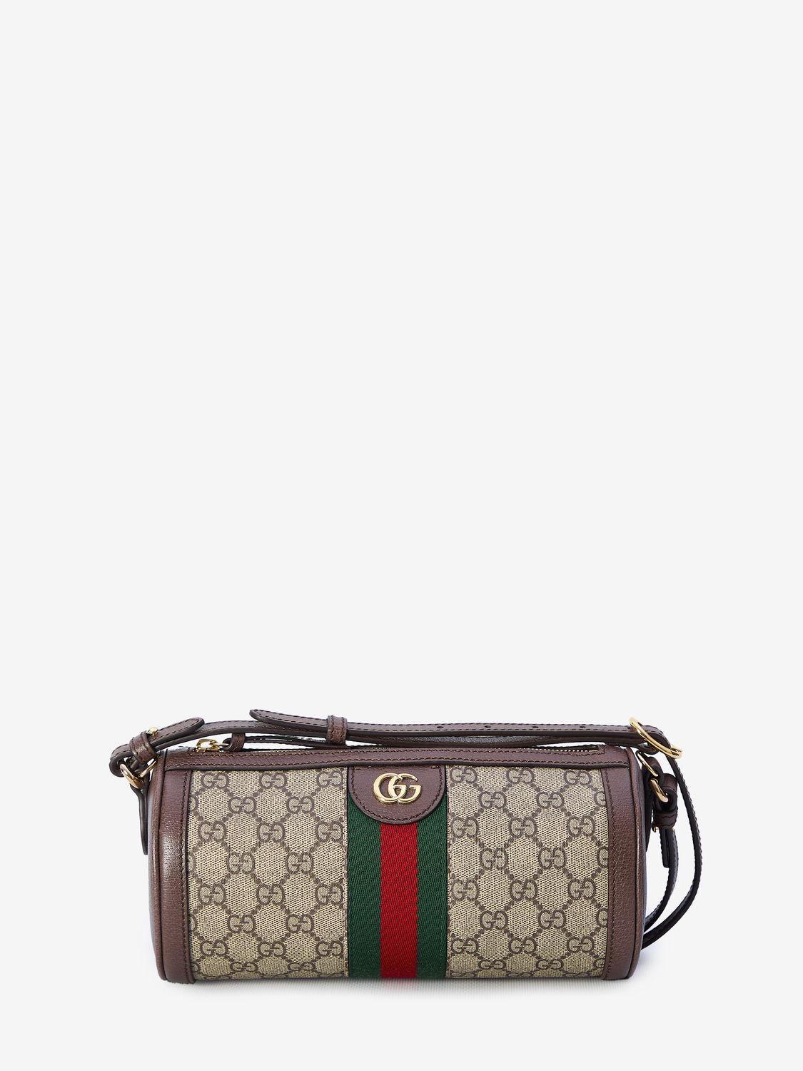 Gucci Elegant Canvas Mini Shoulder Bag 10X5X5 Inches in Gray | Lyst