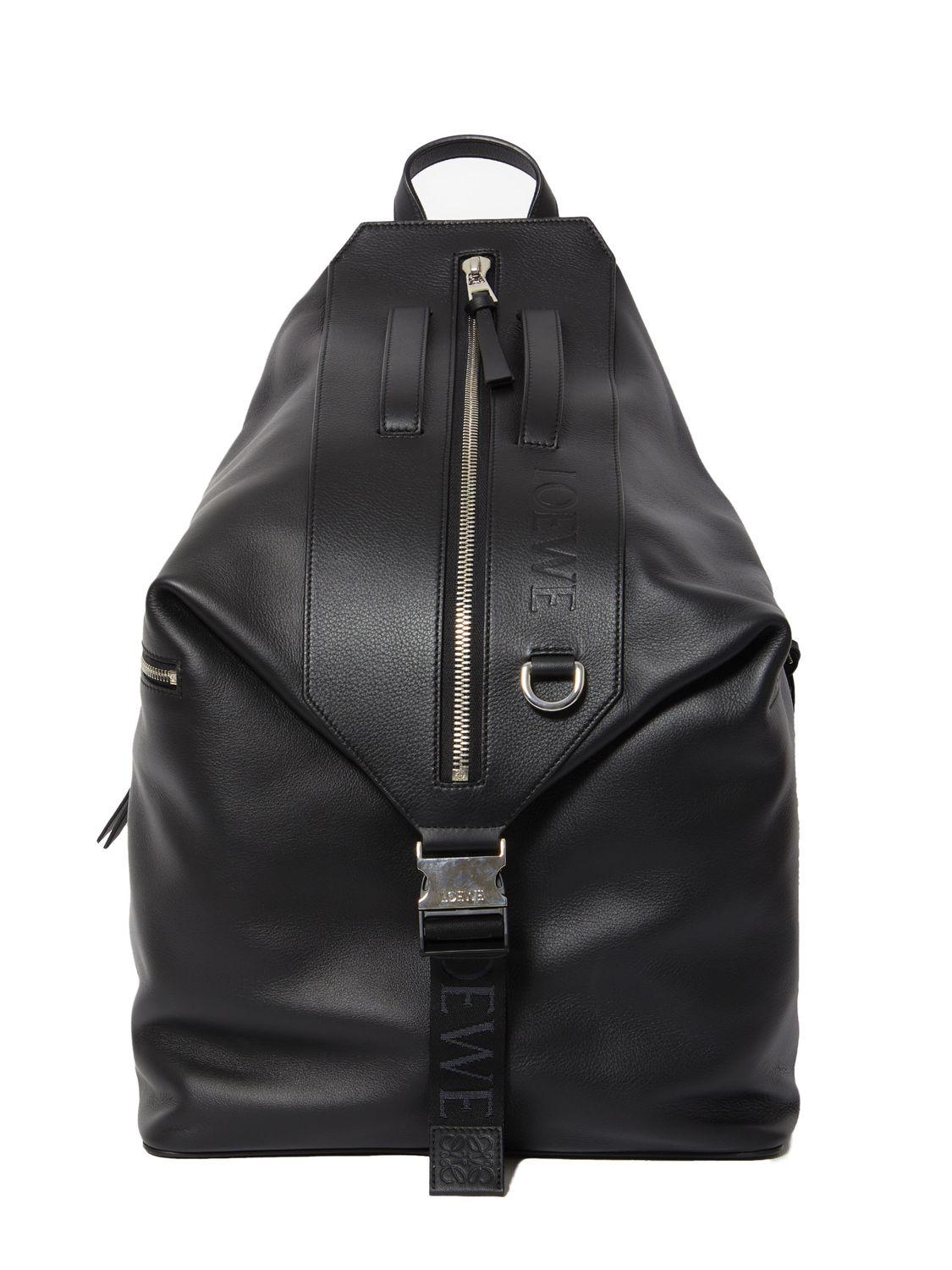 Loewe Convertible Mini Backpack in Black for Men | Lyst
