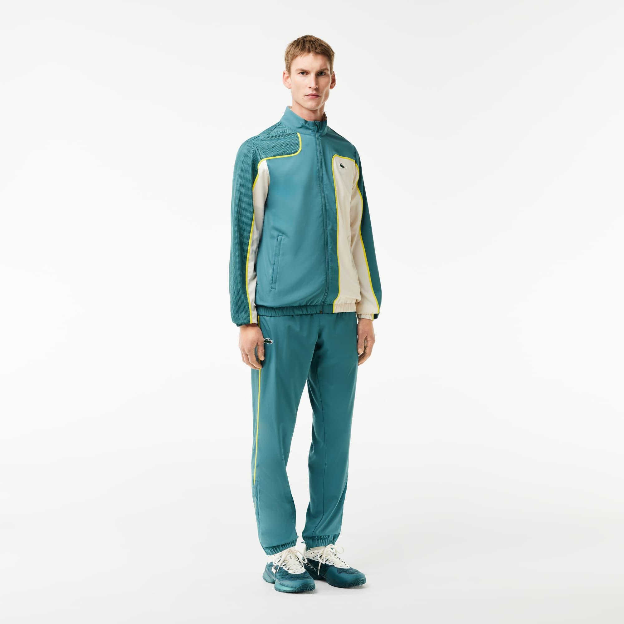 Lacoste Colorblock Tennis Sweatsuit in Blue for Men | Lyst