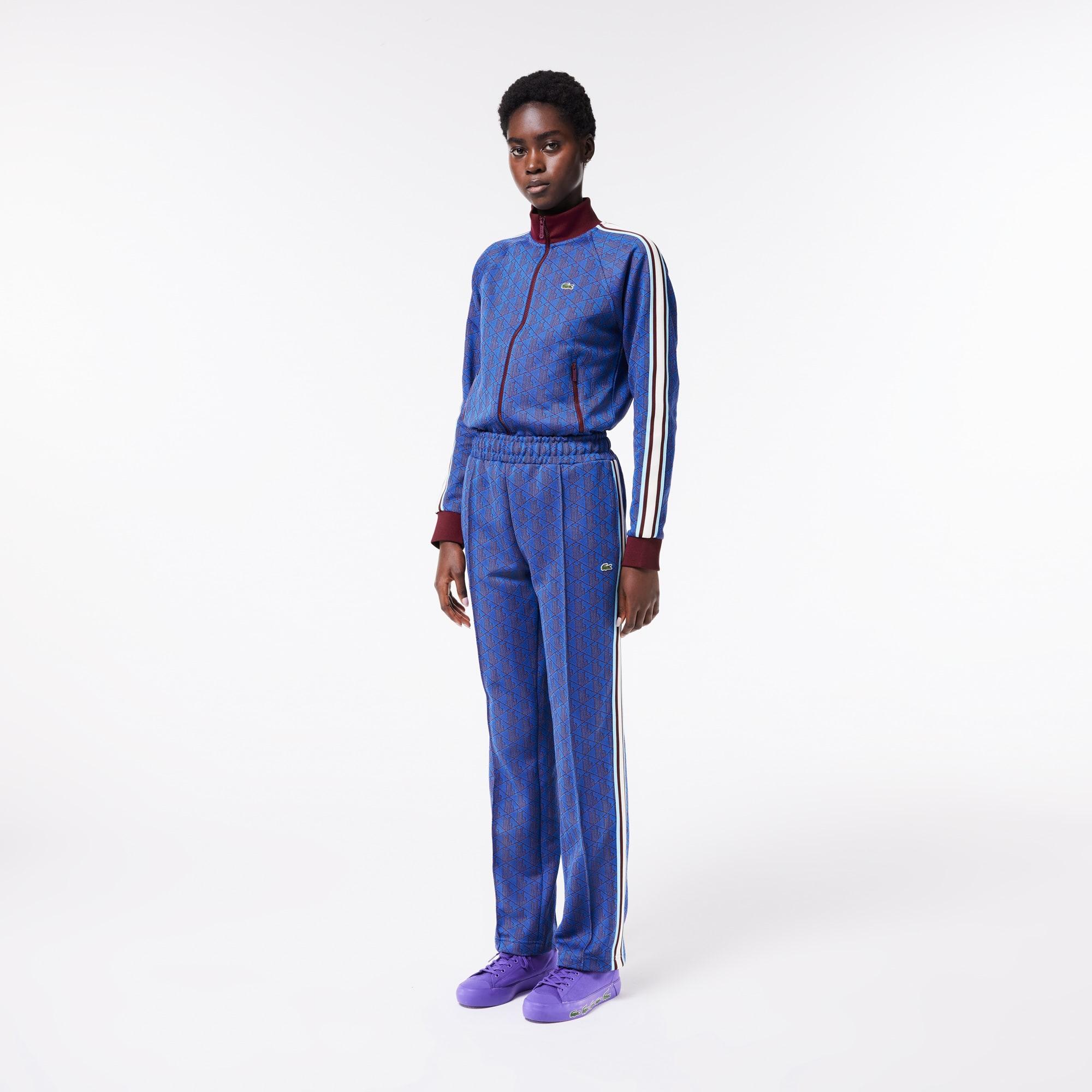 Lacoste Paris Monogram Sweatpants in Blue | Lyst