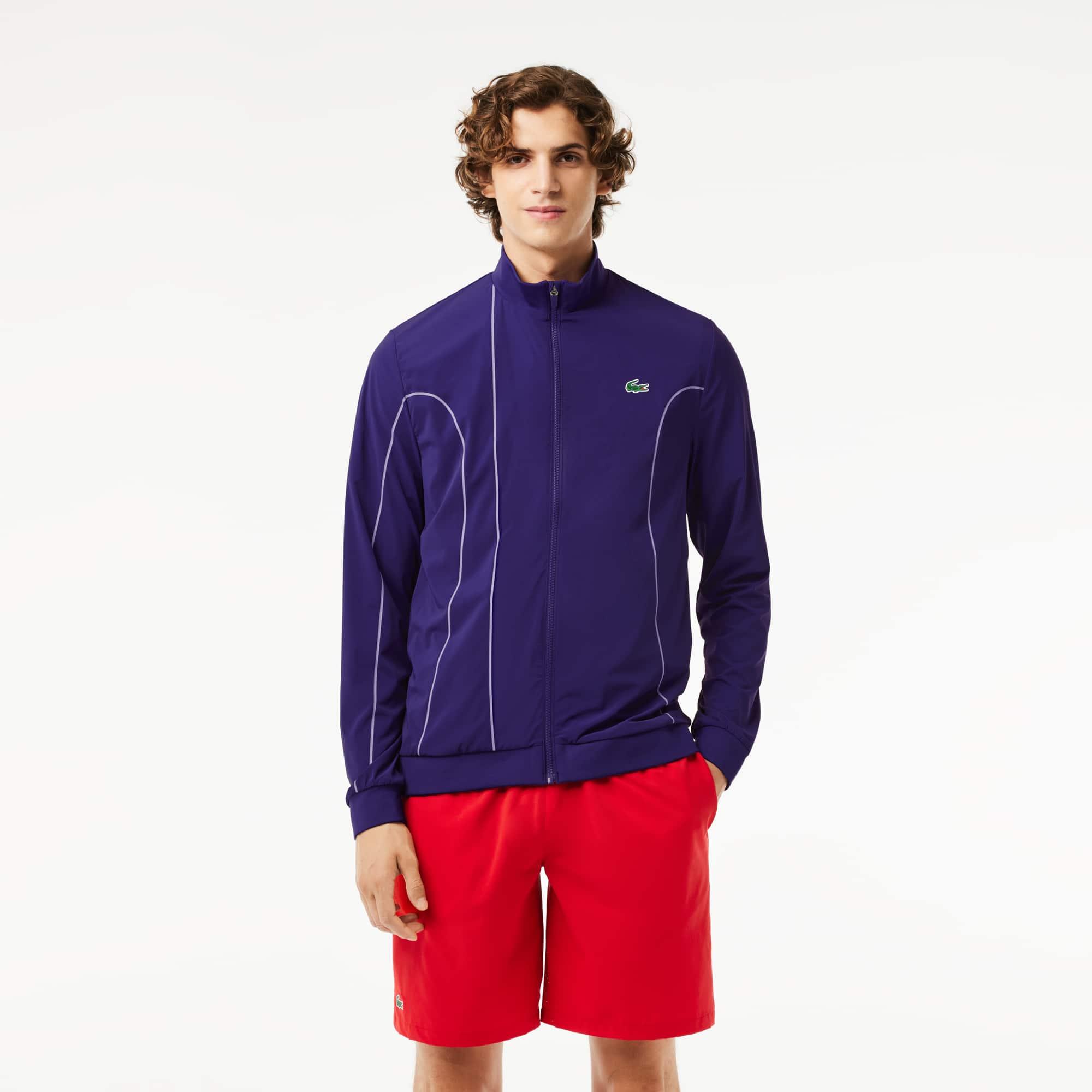 Lacoste Sport X Novak Djokovic Ceremony Jacket in Blue for Men | Lyst