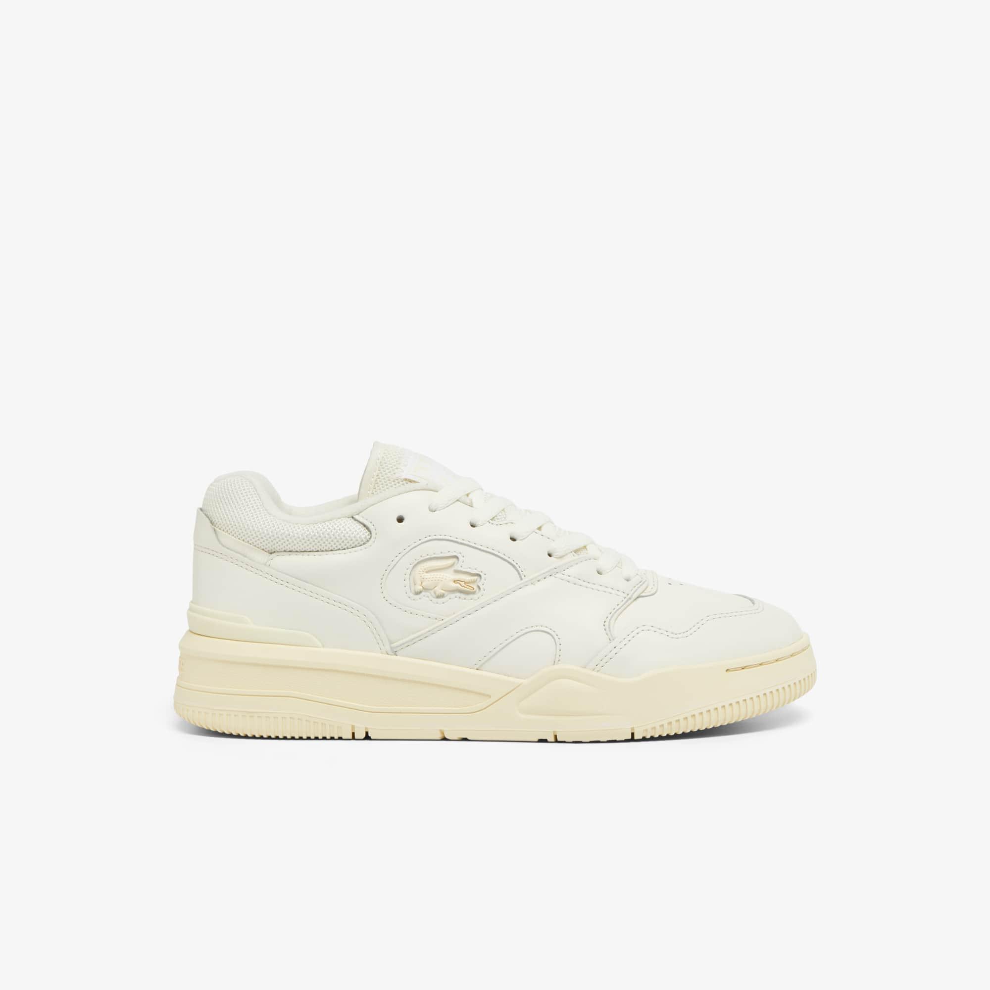 Lacoste Lineshot Leather Sneakers in White for Men | Lyst