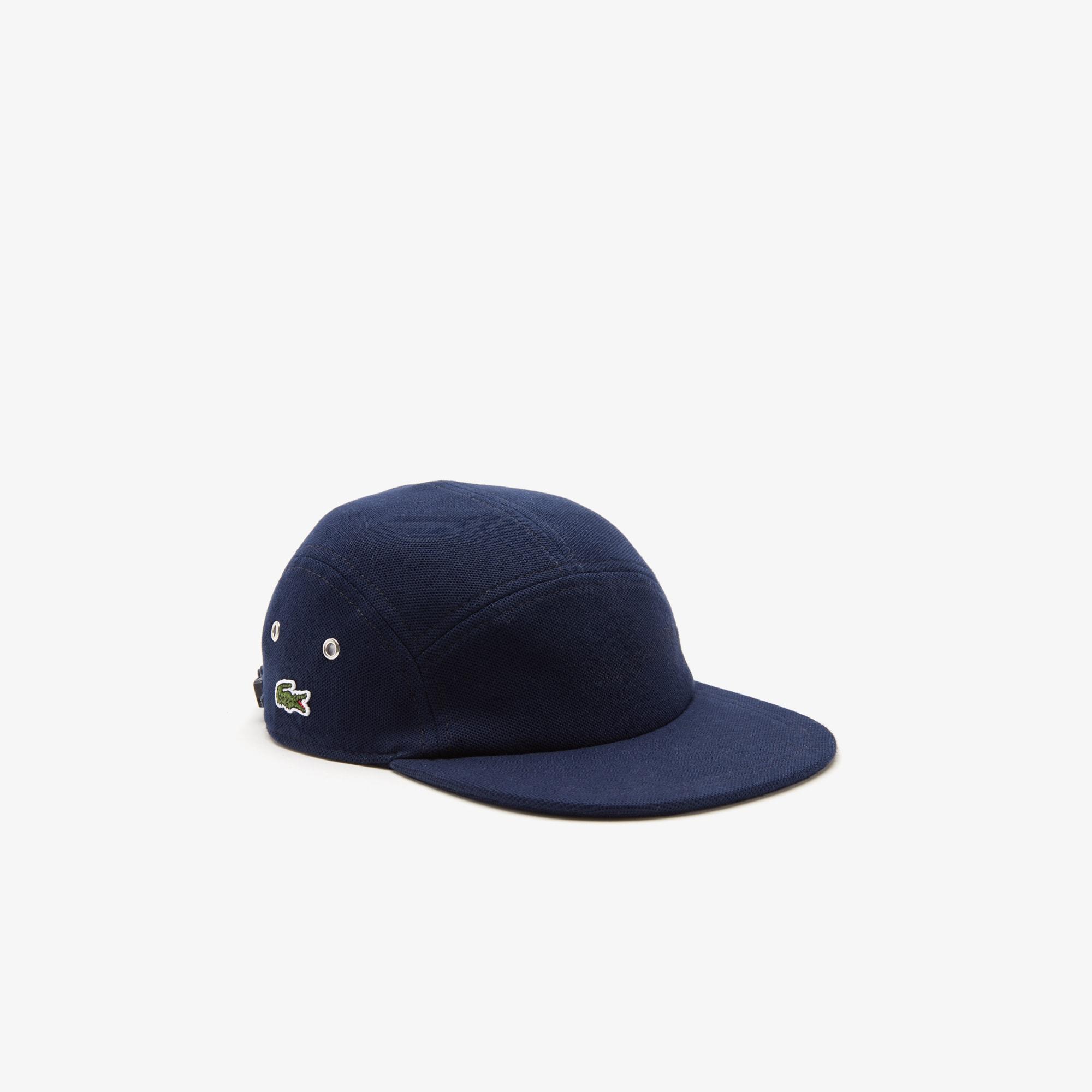 Lacoste Piqué Jockey Cap in Blue | Lyst