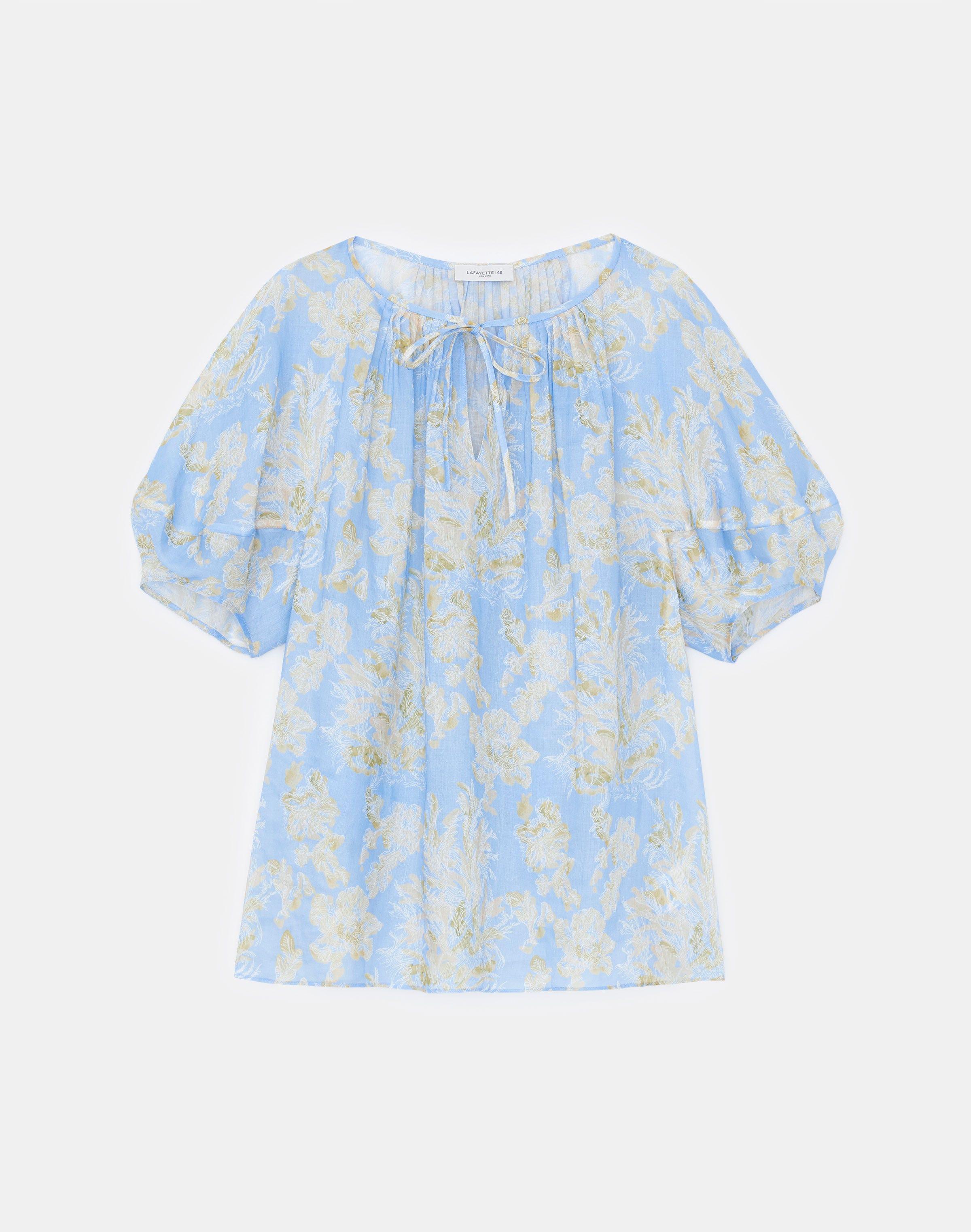 Lafayette 148 New York Plus Size Floral Frost Toile Sustainable Gemma