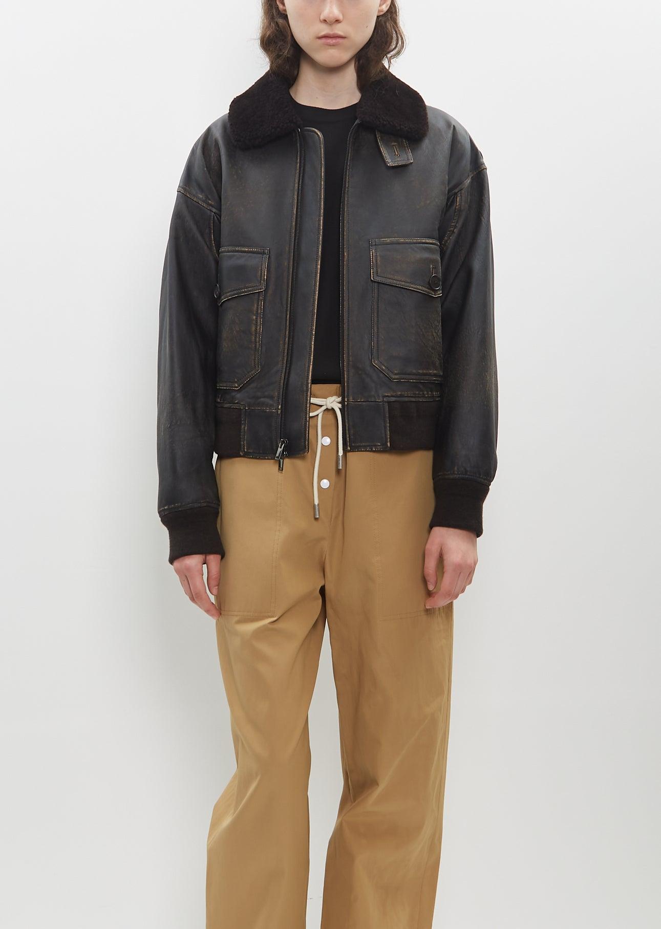 The Row Adonis Jacket in Black | Lyst