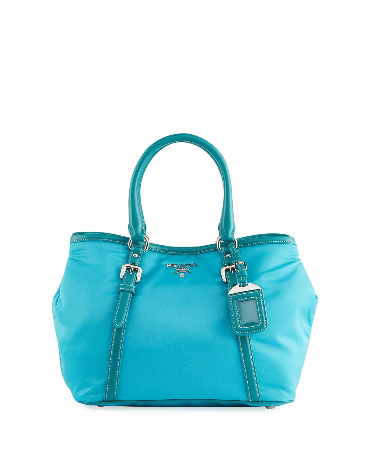 Prada Nylon Handbags Blue | Paul Smith