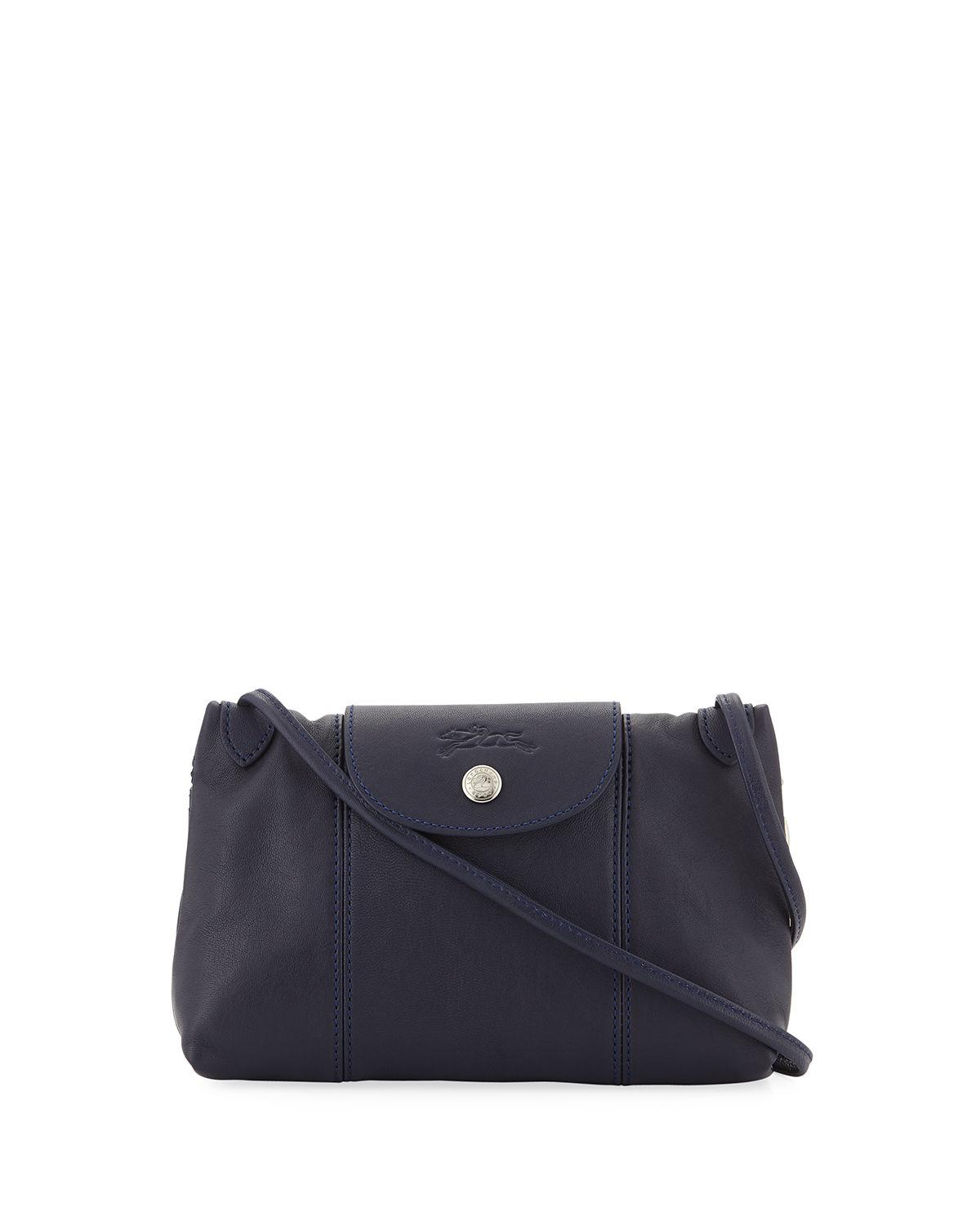 Longchamp Small Leather Crossbody Bag | IUCN Water