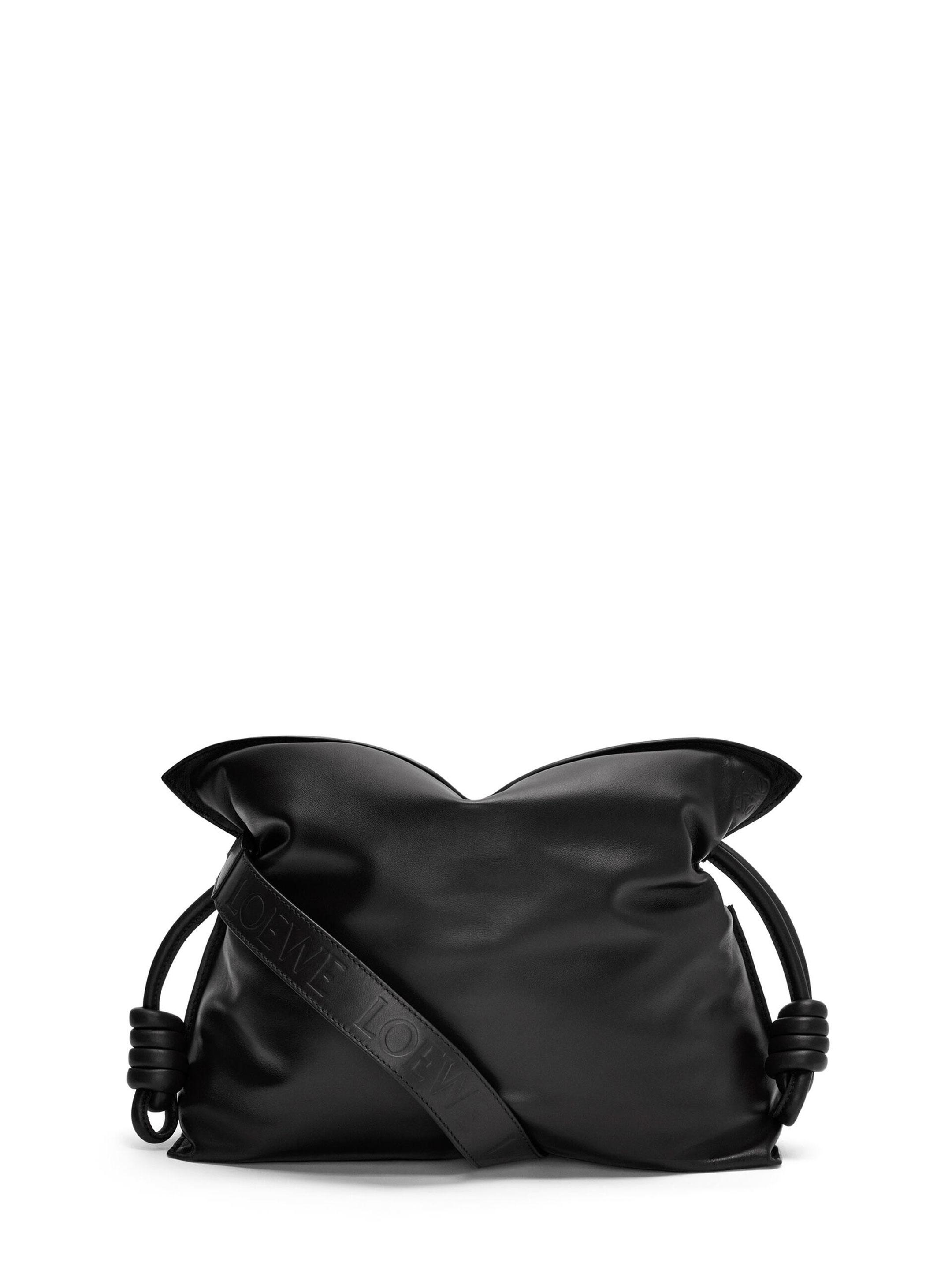 Loewe Puffer Flamenco Bag in Black | Lyst