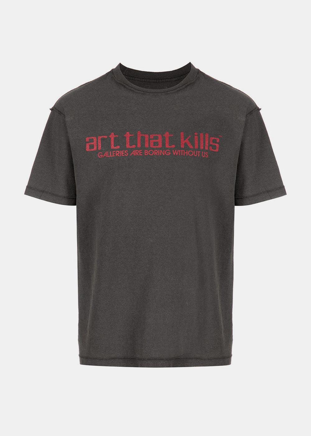 Gallery Dept Cotton Atk Reversible French Logo T Shirt In Faded Black Black For Men Lyst Uk