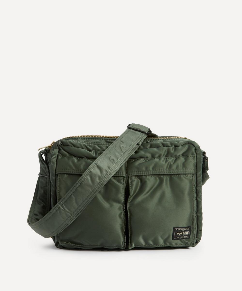 Porter-Yoshida and Co Large Tanker Shoulder Bag in Green for Men | Lyst