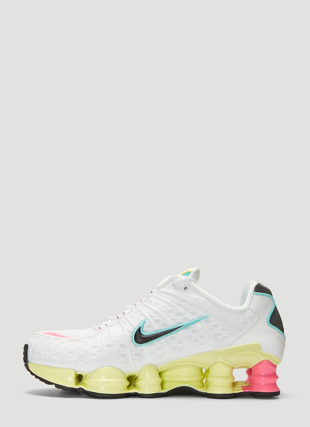 Nike Rubber Shox Tl Sneakers In White - Lyst