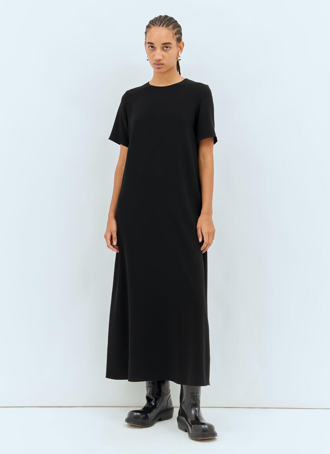 The Row Robi Maxi Dress in Black | Lyst