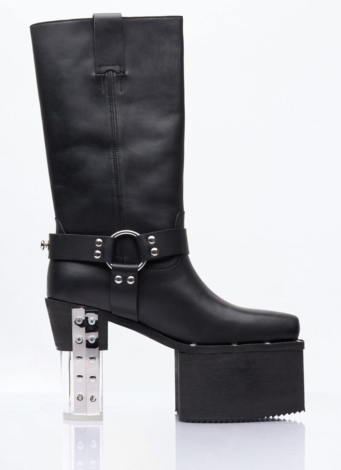 Rick Owens Lp Boots in Black for Men | Lyst