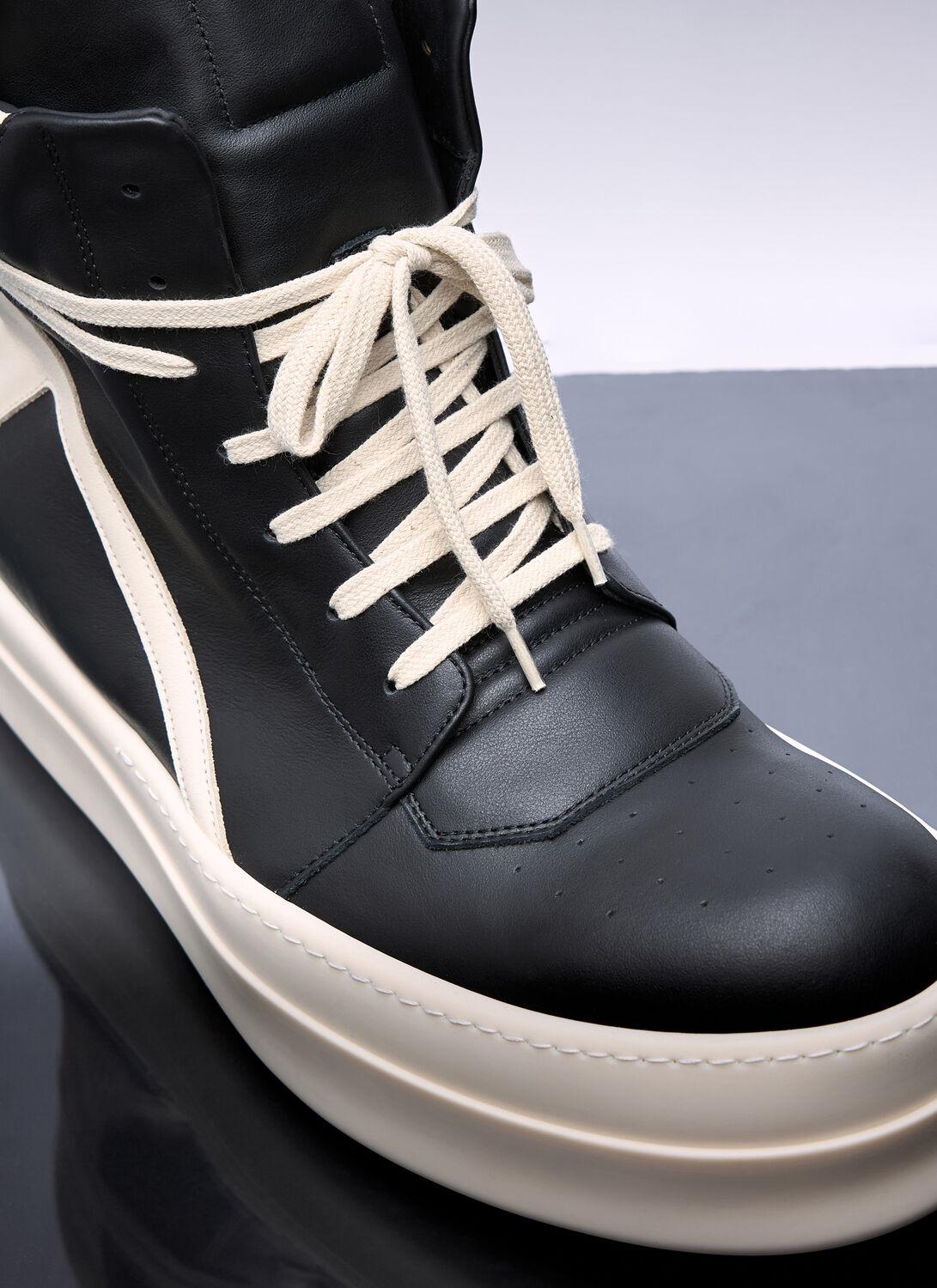 Rick Owens Mega Bumper Geobasket Sneakers in Black for Men Rick Owens Mega Bumper Geobasket Sneakers in Black for Men