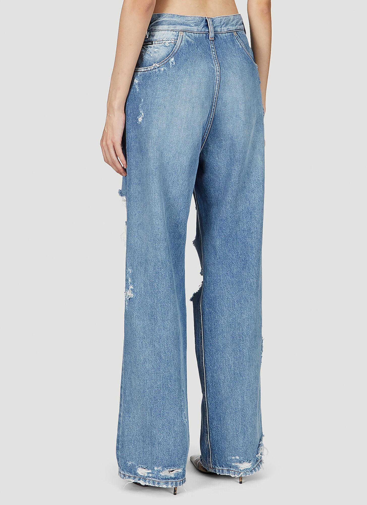 Backwards Jean Pants