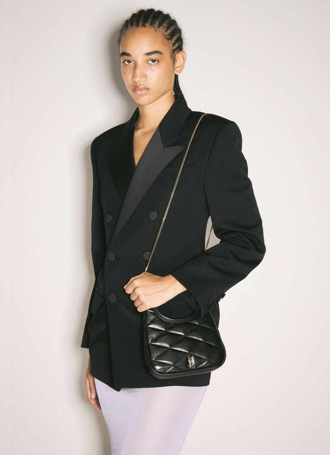 Saint Laurent Sade Hobo Shoulder Bag in Black | Lyst