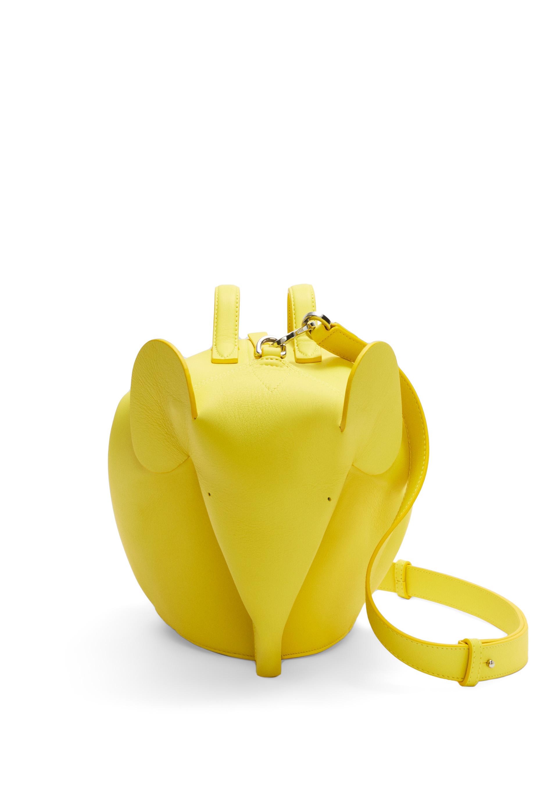 Loewe Luxury Large Elephant Bag In Classic Calfskin in Yellow for Men ...