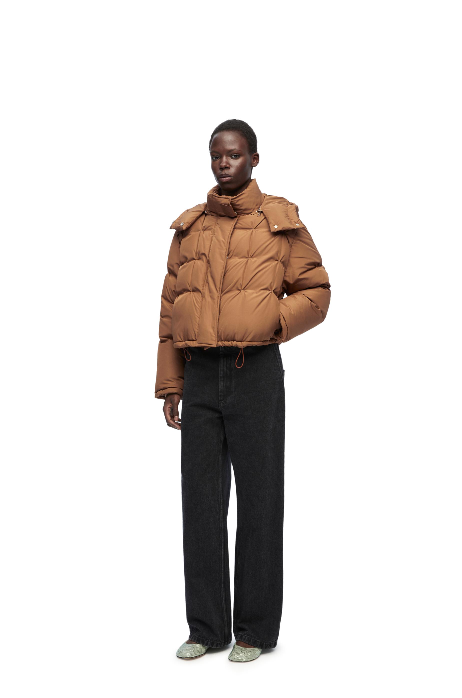 Loewe Luxury Puffer Jacket In Nylon in Brown | Lyst UK