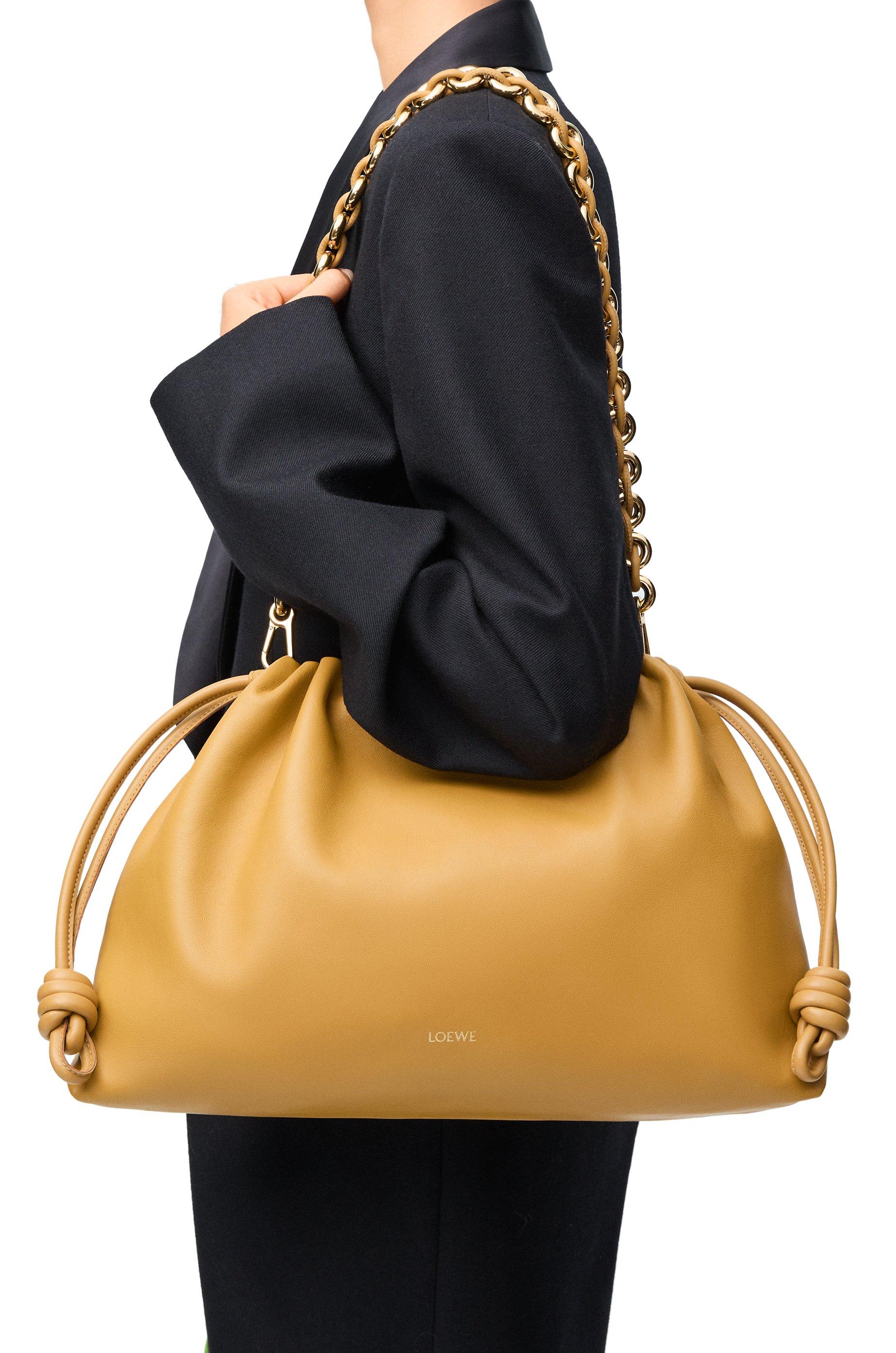 Loewe Luxury Large Flamenco Purse In Mellow Nappa Lambskin in Black | Lyst