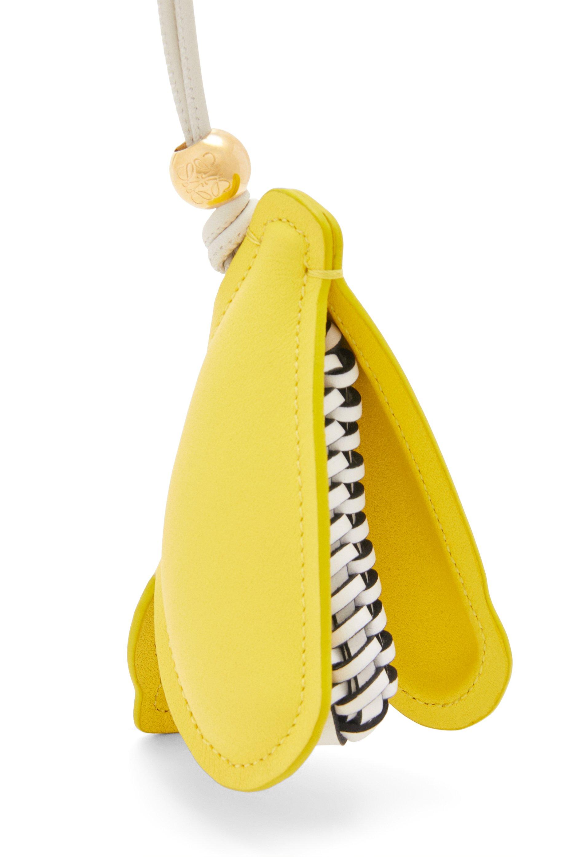 Loewe Luxury Banana Woven Charm In Classic Calfskin in Yellow | Lyst