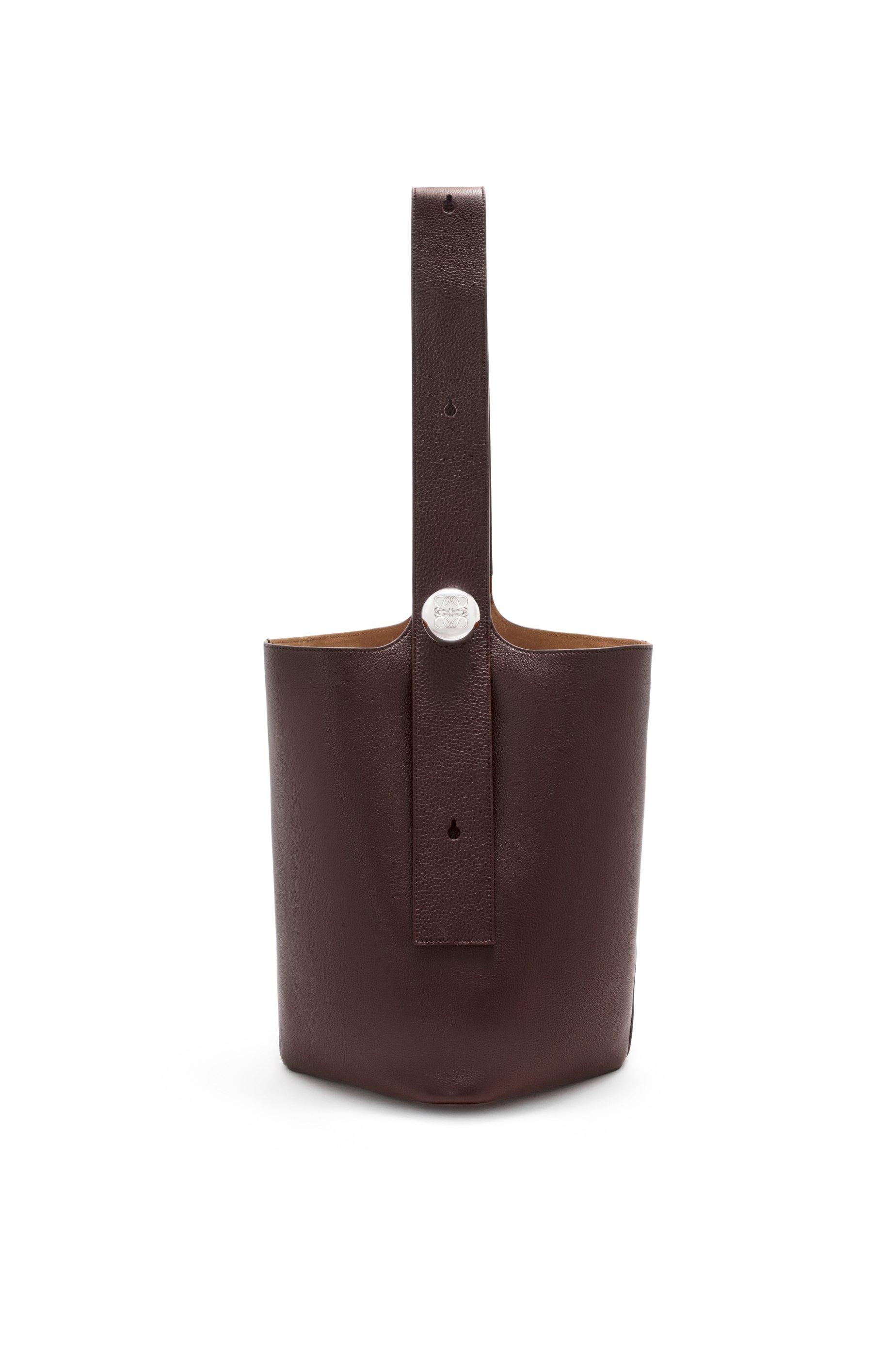 Loewe Large Pebble Bucket In Supple Grained Calfskin in Brown for Men ...