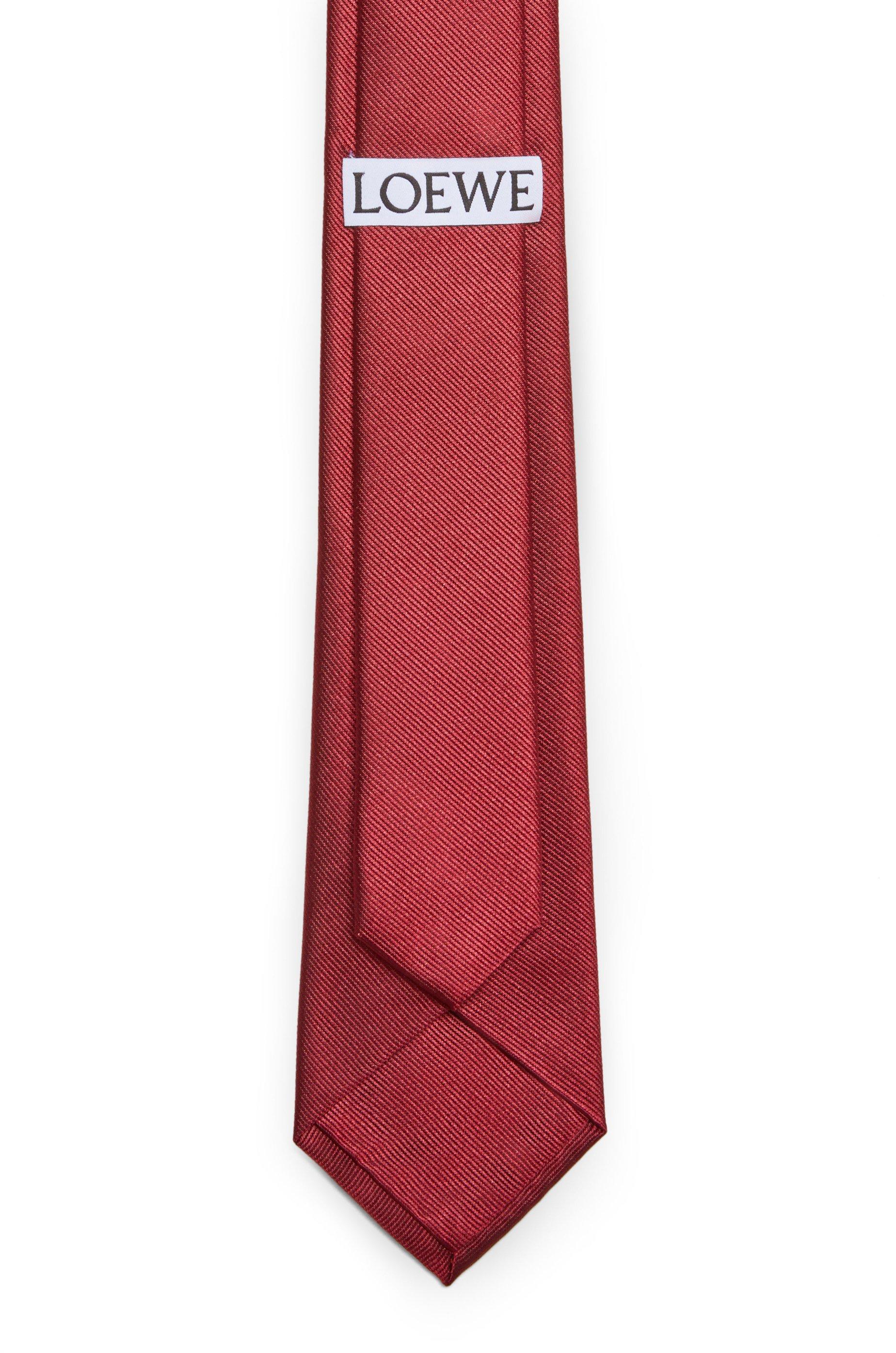 Loewe Luxury Tie In Silk in Red for Men | Lyst