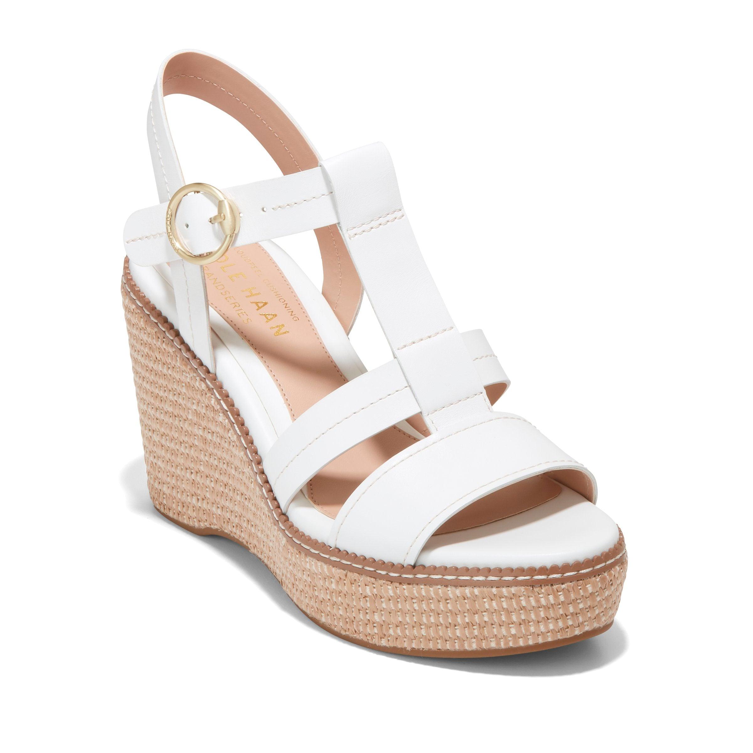 Cole Haan Cloud All Day Wedge in Metallic | Lyst Cole Haan Cloud All Day Wedge in Metallic | Lyst