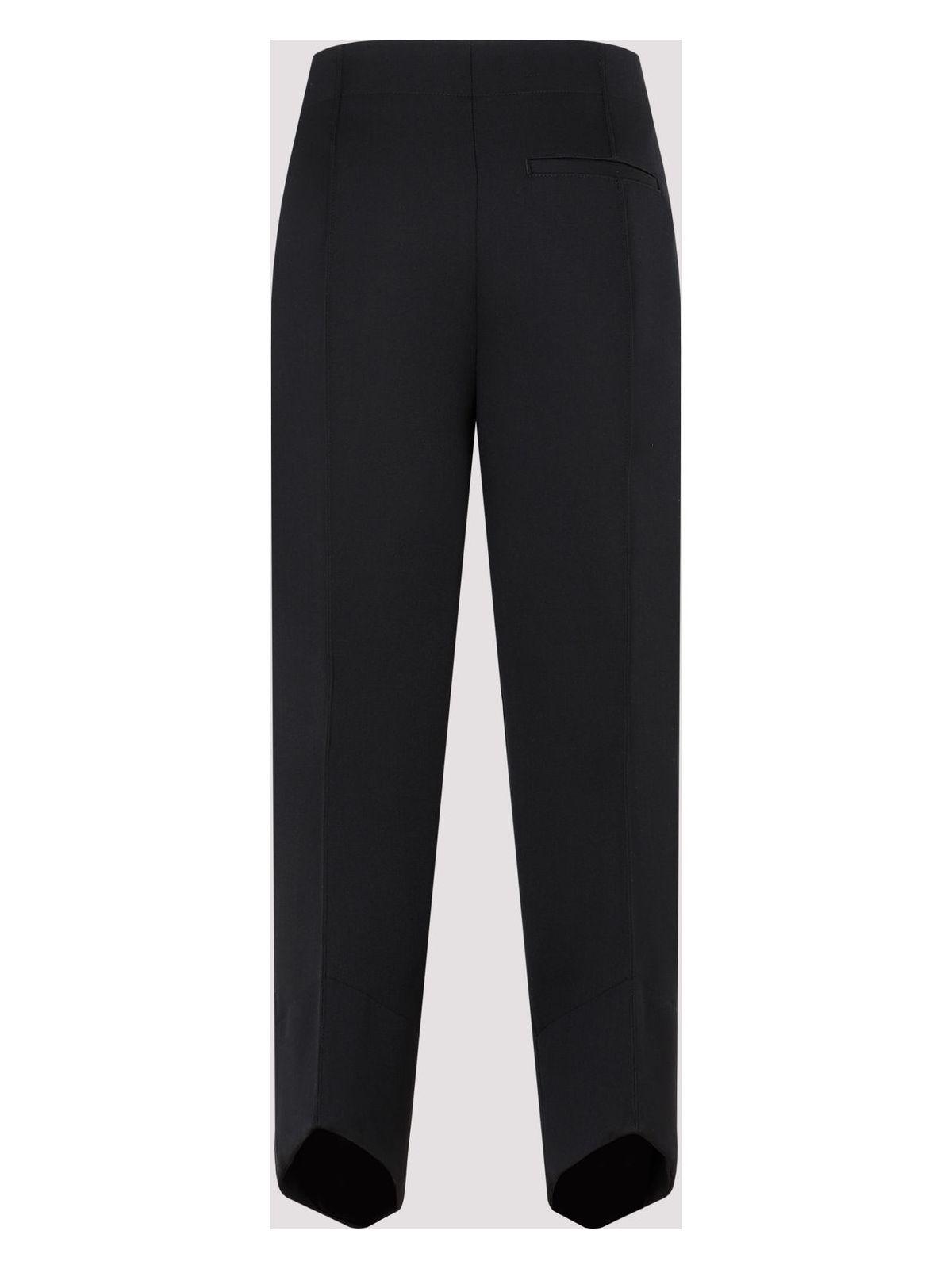 Bottega Veneta Curved Shape Pant in Black Lyst UK