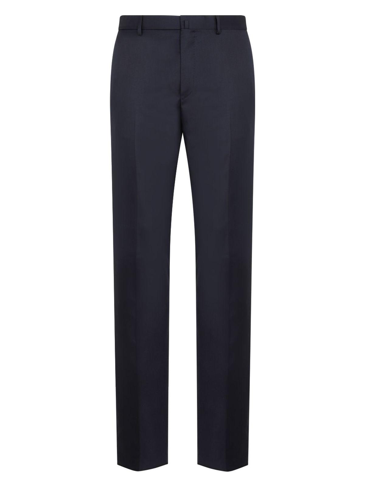 Lanvin Cigarette Trousers in Blue for Men Lyst UK